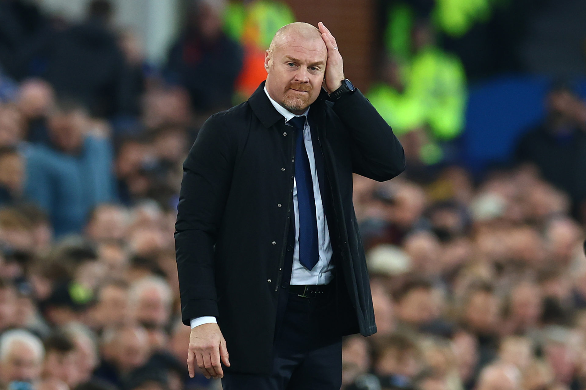 ‘Left them to it’ Sean Dyche on what happened in Everton dressing room ...