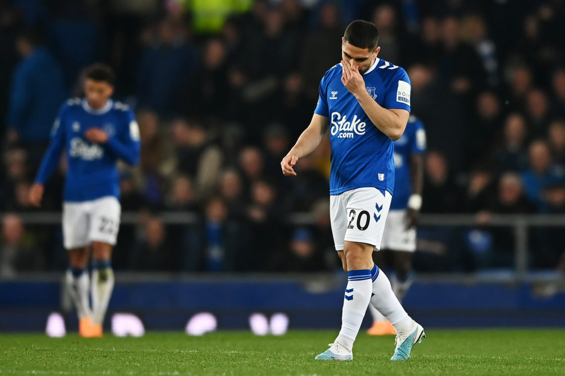 Everton fans want 'embarrassing' player to be sold, he is likely to ...