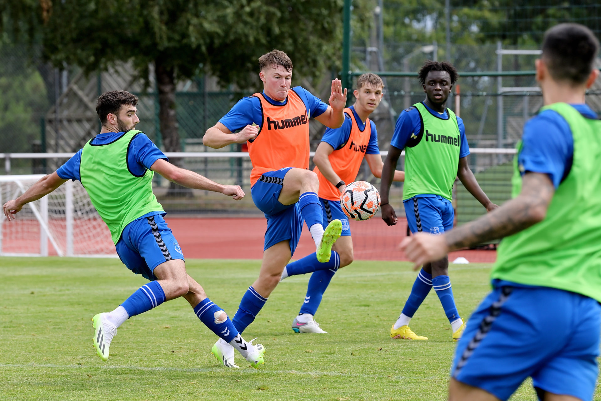 Everton coaches blown away by Nathan Patterson during training on pre ...