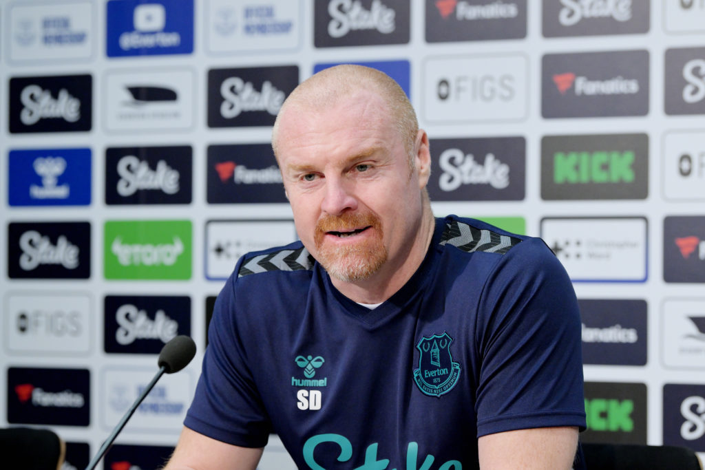 Sean Dyche asks Everton fans to do one thing ahead of Liverpool clash ...