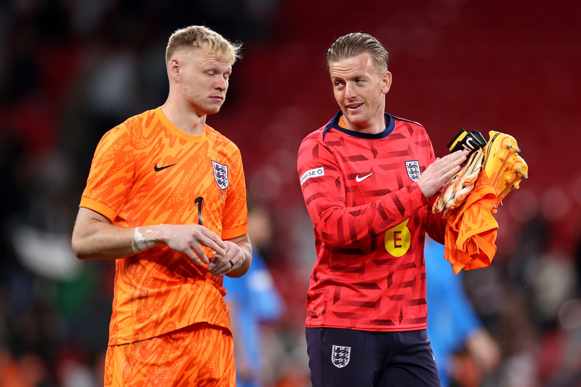 Aaron Ramsdale makes claim about Jordan Pickford after failing to get ...