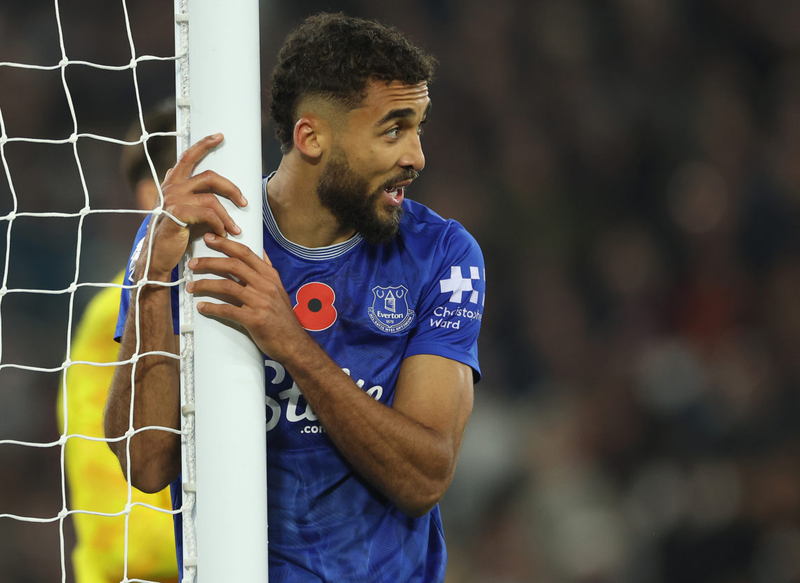 Dominic Calvert-Lewin fails to recognise a former Everton player and ...