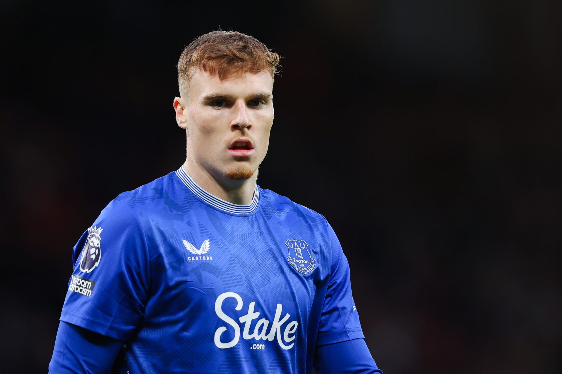 Everton's Jake O’Brien sends one-word message to Sean Dyche ahead of ...
