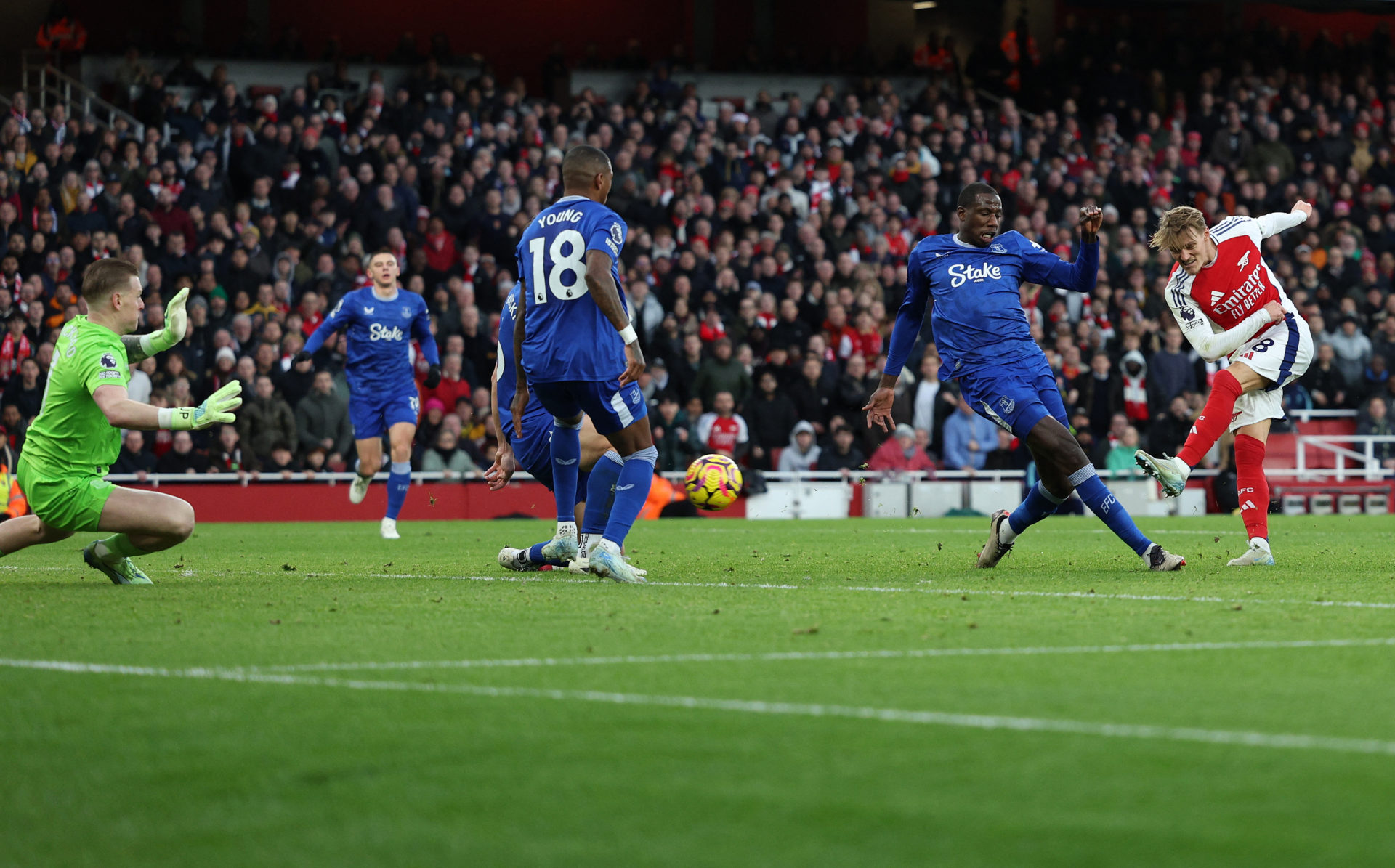 The moment of 'quality' from £30m Everton player that even the Arsenal ...