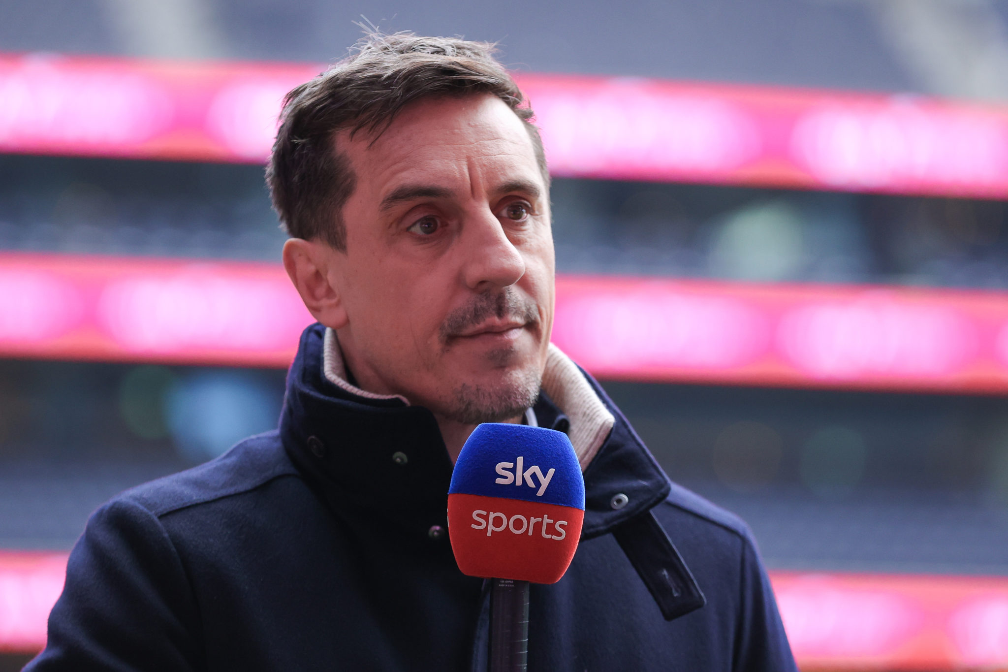 Gary Neville gives verdict on Idrissa Gana Gueye's red card for Everton ...