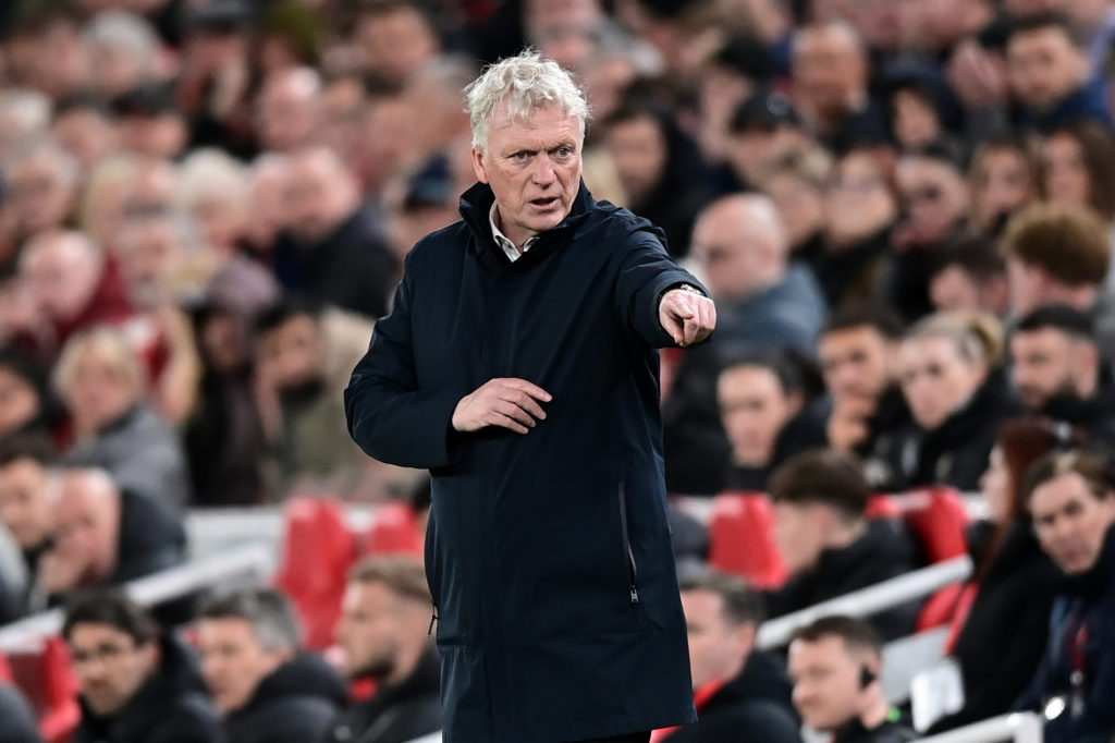 What David Moyes went up to referee Sam Barrott and said after Everton ...