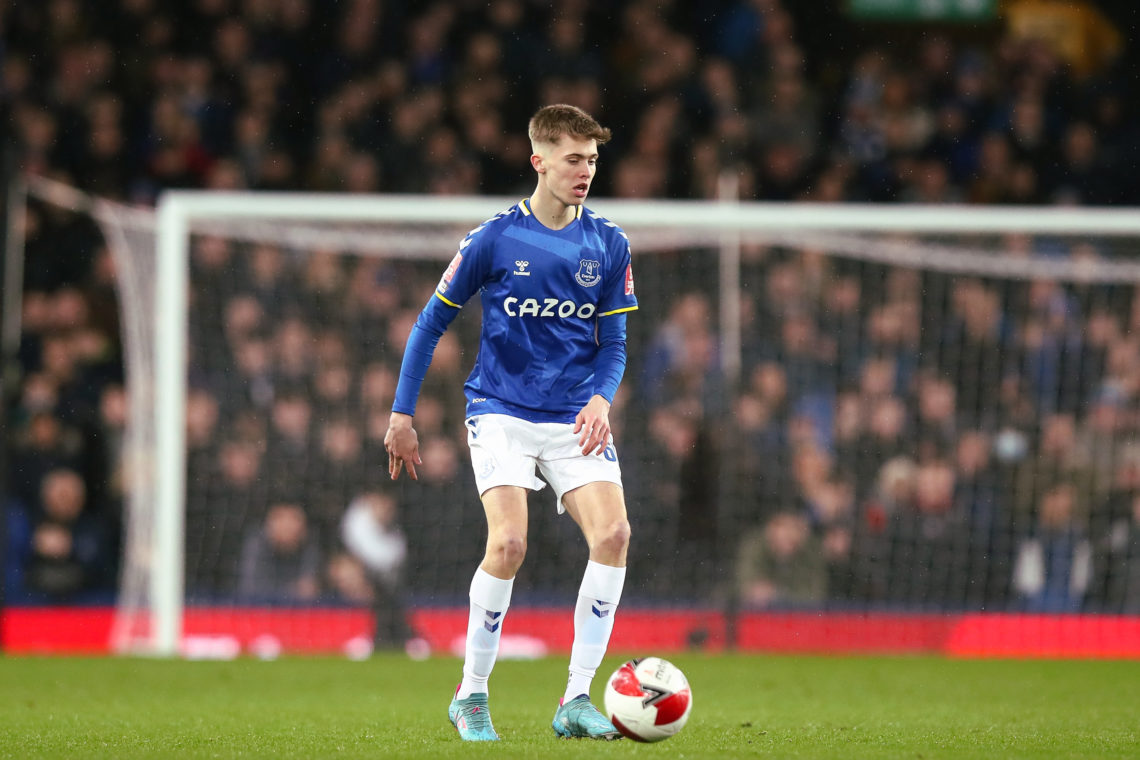 Manager says former Everton youngster can get even better after three ...