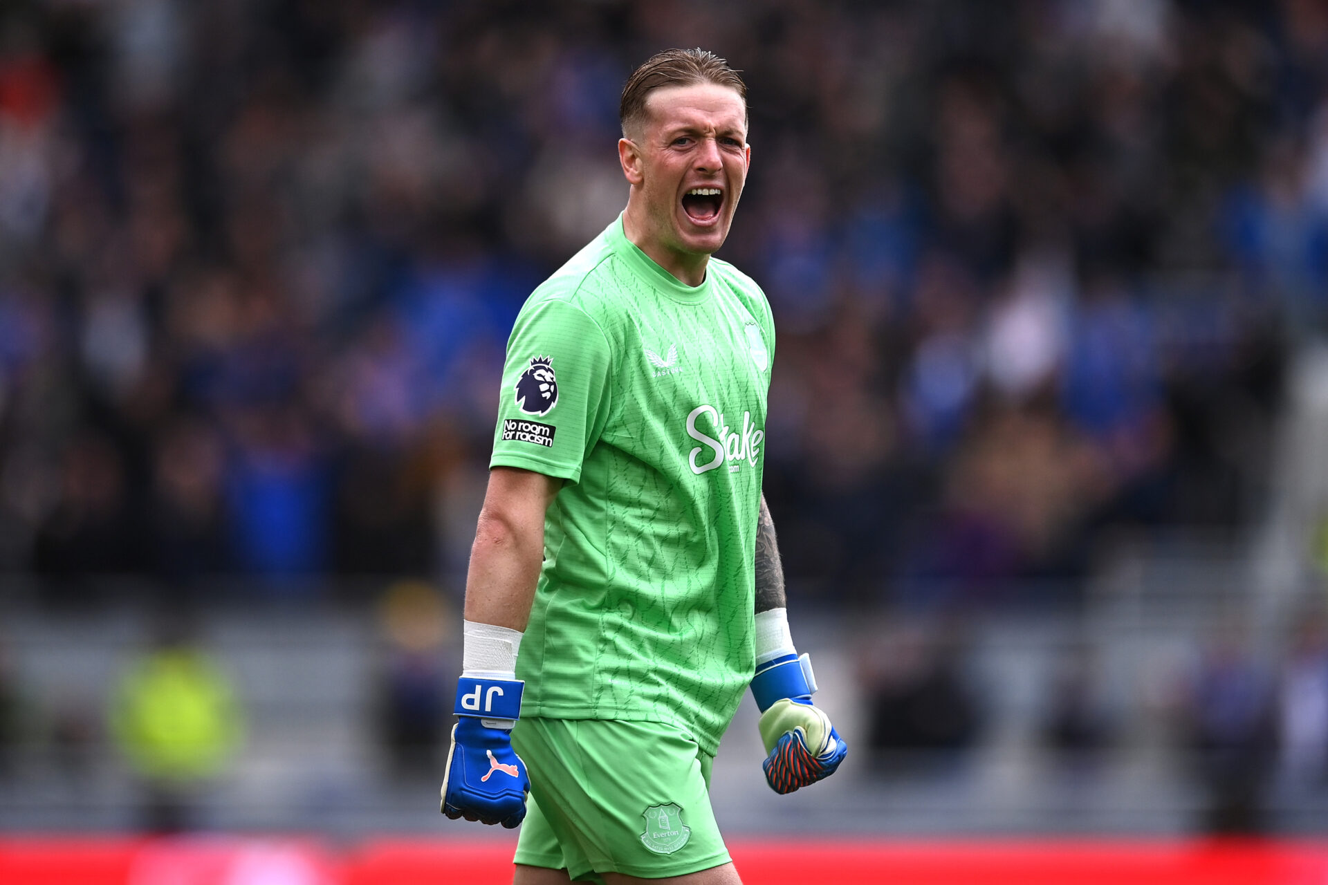 Jordan Pickford approves David Moyes masterclass after being left blown ...