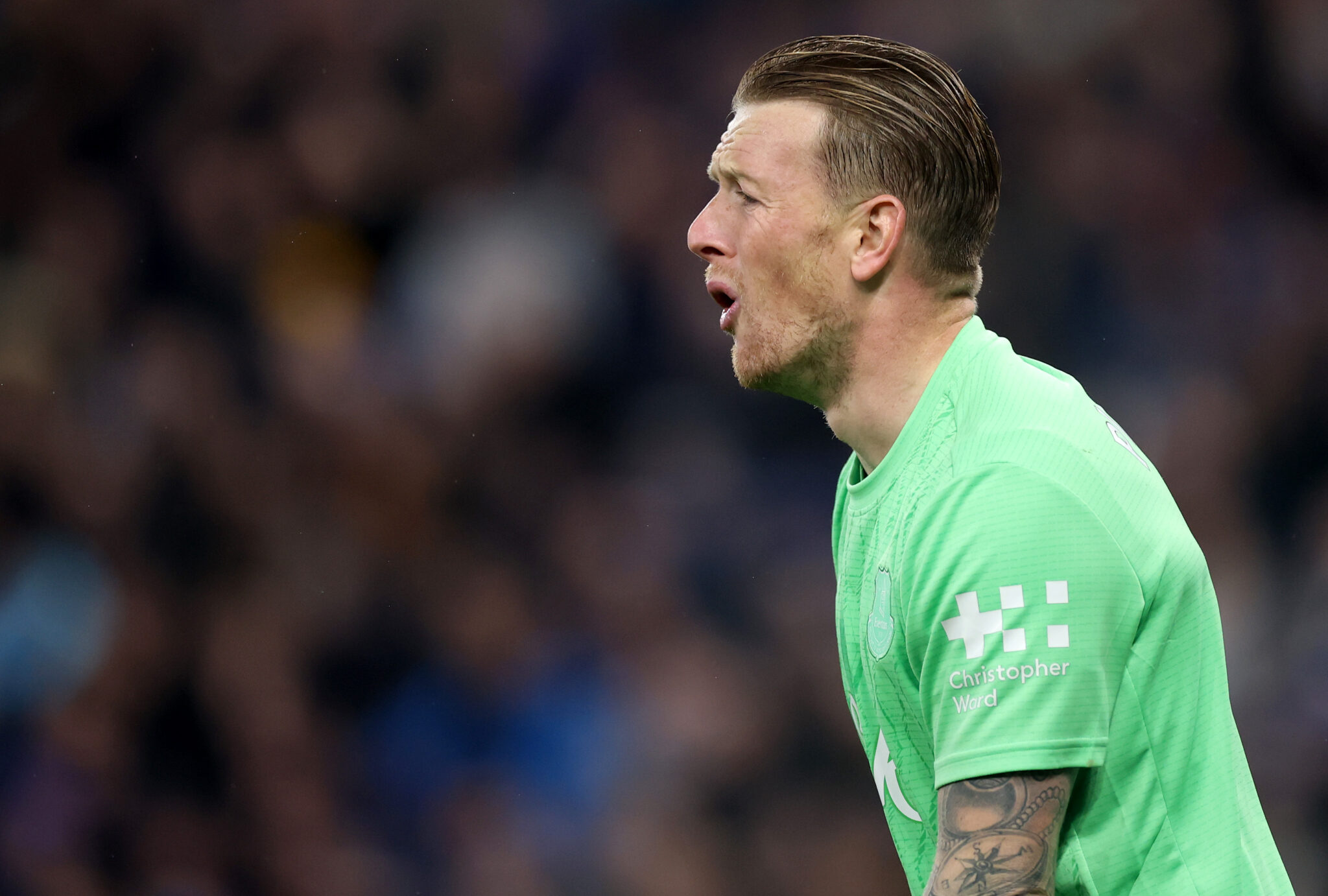 Jordan Pickford shares his new football dream after signing Everton ...