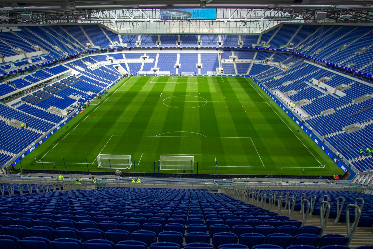 The maximum capacity Everton's Hill Dickinson Stadium can reach after ...