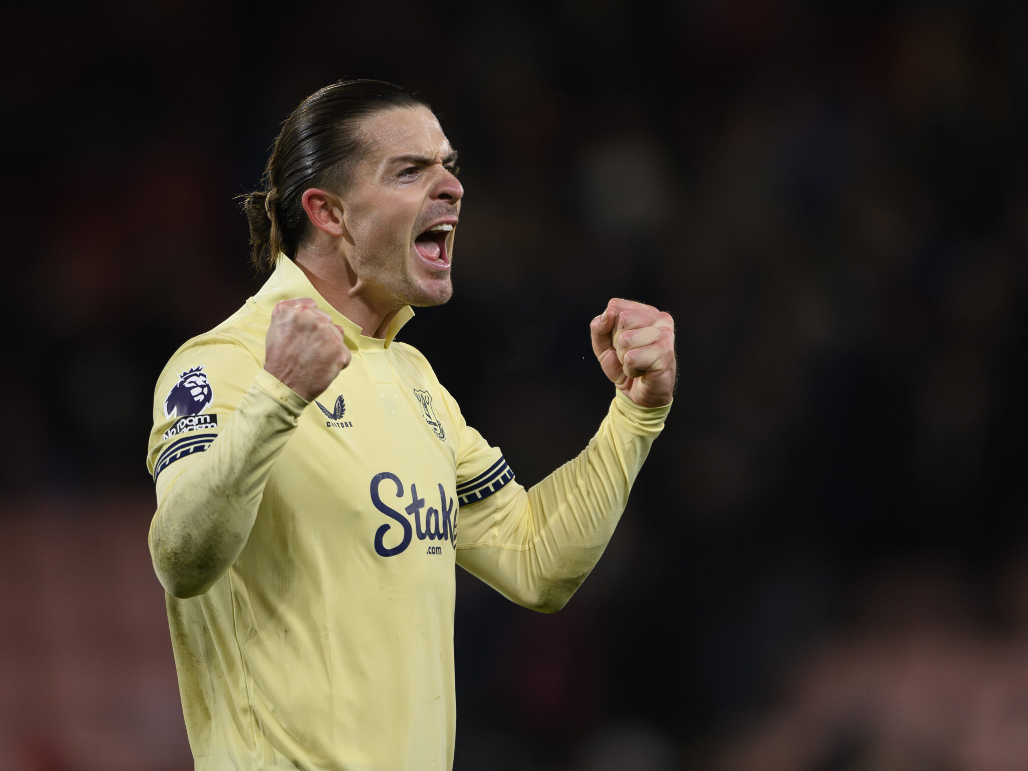How Jack Grealish celebrated Everton's winner vs Bournemouth speaks volumes