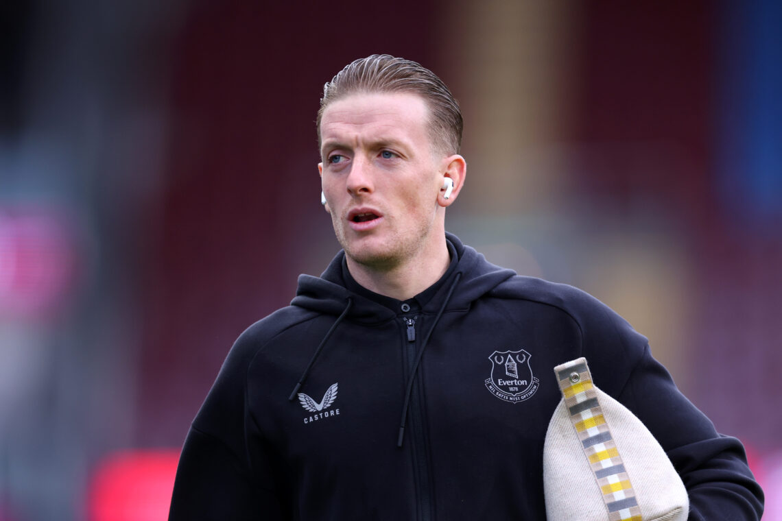 Jordan Pickford names other position he used to play before joining Everton