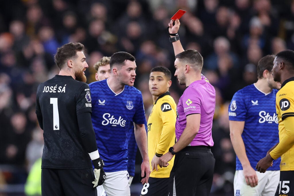 What Tolu Arokodare told James Tarkowski about Michael Keane's Everton ...