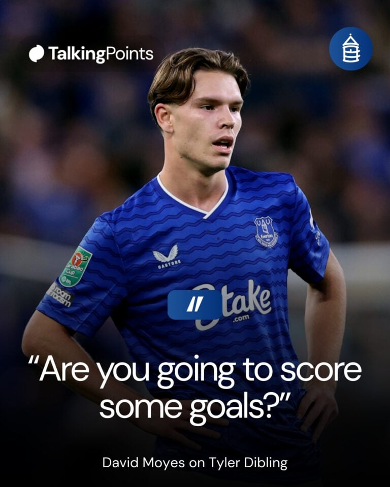Alan Stubbs speaks for all Everton fans with his message to Tyler Dibling