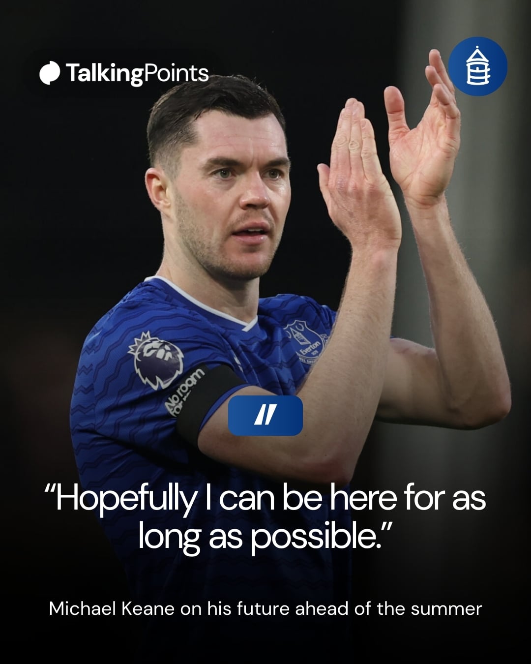 How Michael Keane is making a solid case for a new Everton contract