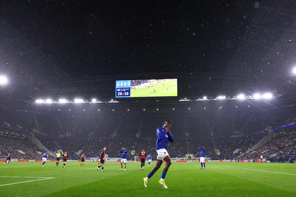 Bryan Mbeumo brands Goodison Park 'crazy' as Everton seek Hill ...