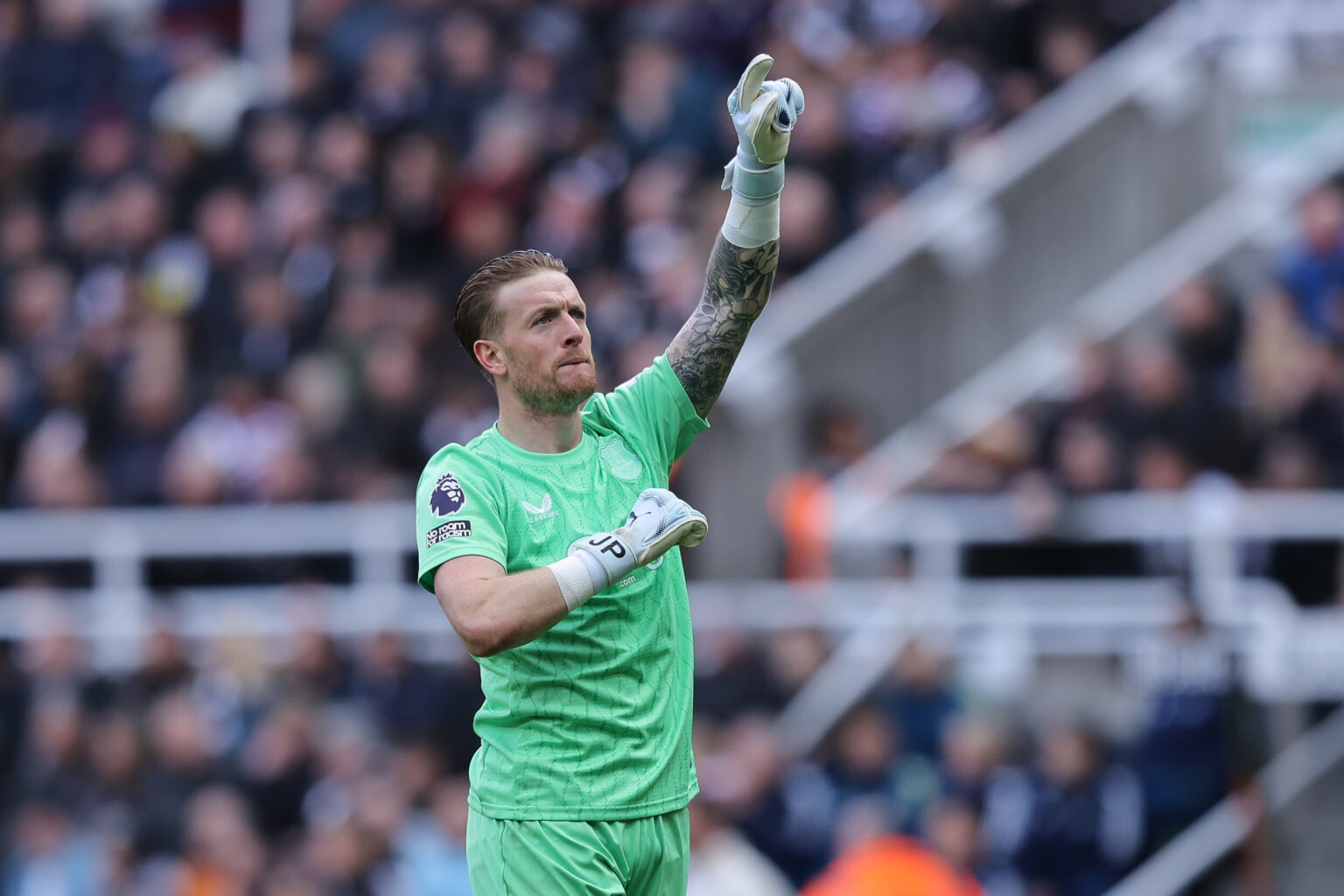 Jordan Pickford names other position he used to play before joining Everton