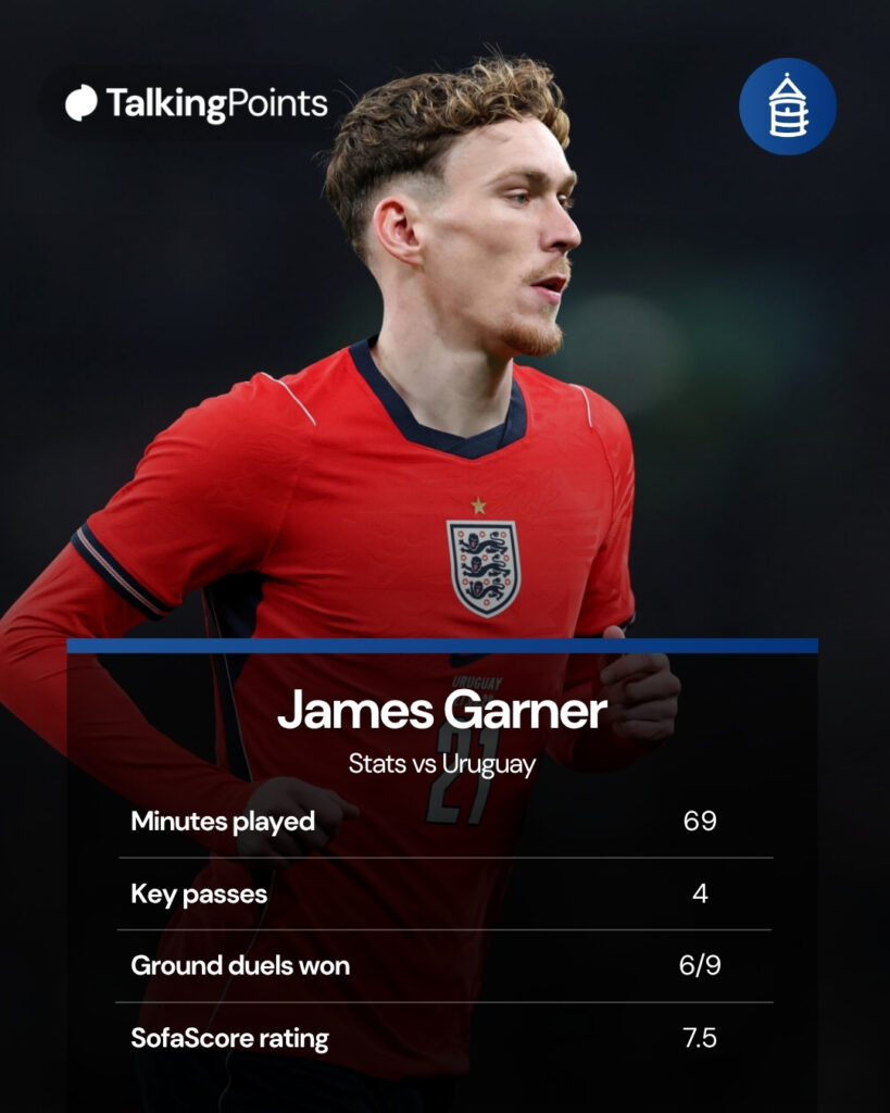 Stuart Pearce gives verdict after watching James Garner debut for England