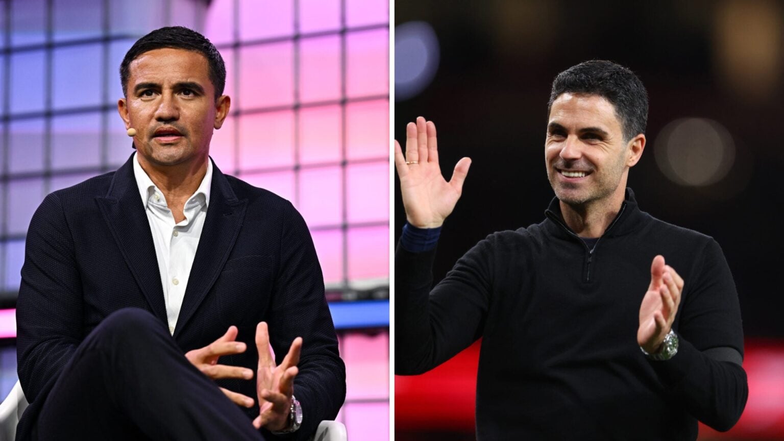 Tim Cahill sends message to former Everton man Mikel Arteta after ...